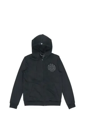 Adidas Basketball Hooded Jacket - Black