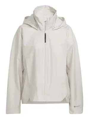 Adidas Technical Terrex Traveer Rain.rdy Jacket - White