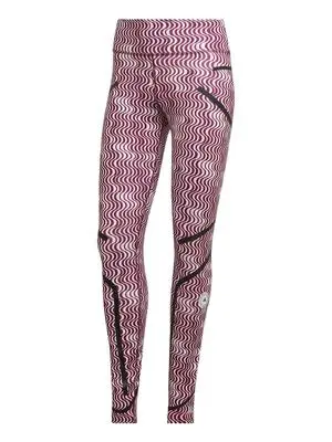 Adidas Stella Mccartney Truepurpose Printed Training Leggings Asia Sizing 'red White - Red/white