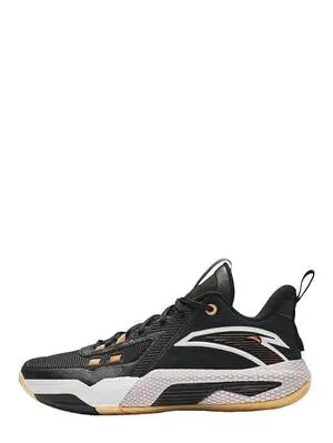 ANTA Quick Battle 5 High-top Sneakers - Black/white/gum