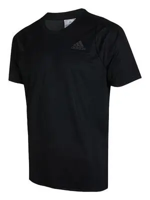 Adidas Round Neck Short Sleeve Logo Tee - Multi-color