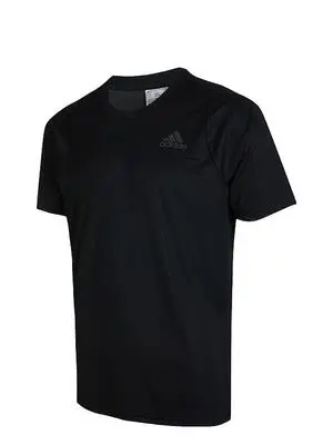 Adidas Round Neck Short Sleeve Logo Tee - Multi-color