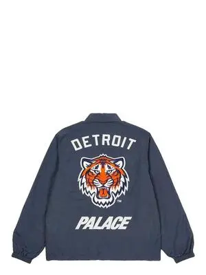 PALACE X New Era Detroit Tigers Coach Jacket - Navy