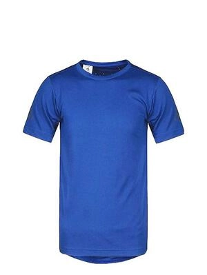 Adidas Sports Round Neck Short Sleeve T-shirt - Blue