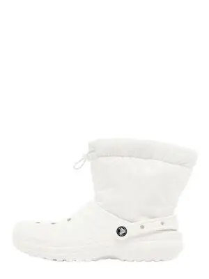 CROCS Classic Lined Neo Puff Boots - White