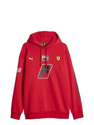 PUMA Scuderia Ferrari Race Garage Crews Hoodie - Rosso Corsa