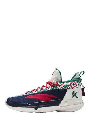 ANTA Kt9 Klay Thompson 'christmas' Sneakers - Navy/white/green