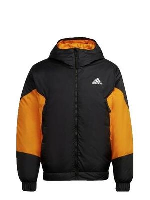 Adidas Colorblock Hooded Down Jacket - Default Color
