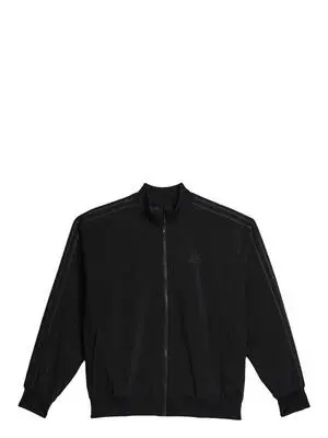 Adidas Originals Ribbed Cuff Reflective Sports Jacket - Black