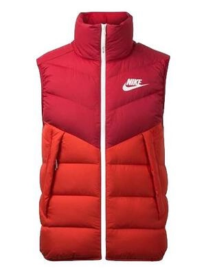 Nike Nike Puffer Down Vest Red