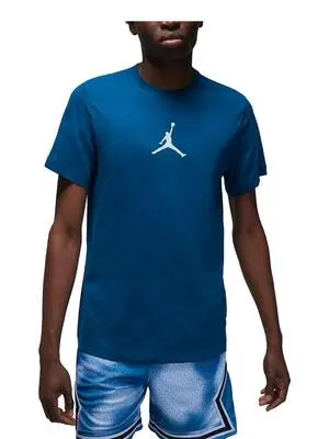 JORDAN Air Jordan Jumpman Logo T-shirt 'sapphire Blue' Blue/white