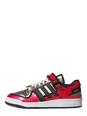 Adidas The Simpsons X Forum Low 'duff Beer' Sneakers - Red