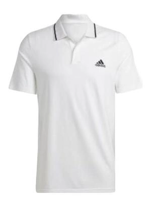 ADIDAS Adidas Essentials Piqu Small Logo Polo Shirt 'white'
