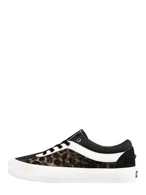 VANS Bold Ni Leopard Print Sneakers - Black/gray