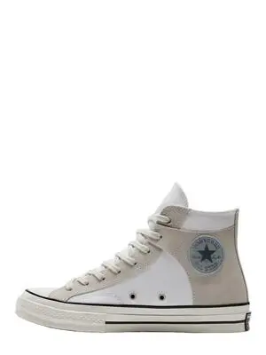 CONVERSE Converse Chuck 70 Crafted Canvas High Top Sneakers White/grey