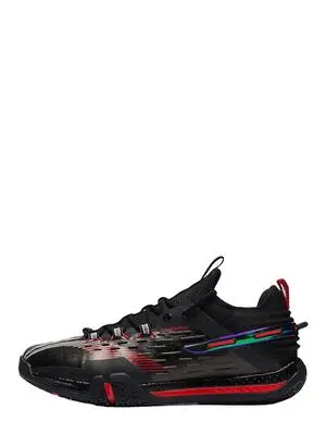 LI-NING Ground Flying Pro Sneakers - Black/red/green