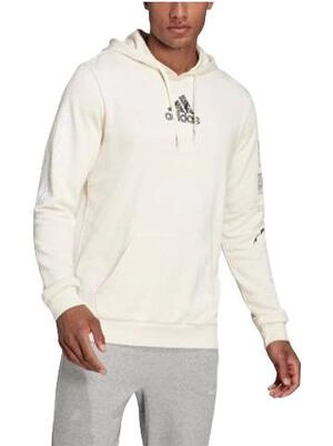 Adidas Graphic Hoodie - White
