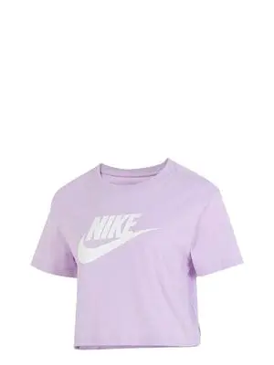 Nike Essential Crop Top - Purple/white