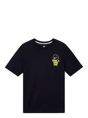 Nike Printed Short Sleeve Tee - Black