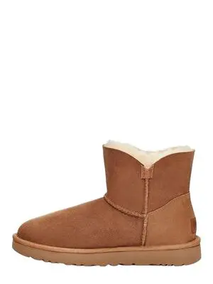 UGG Bailey Zip Mini Retro Boots - Chestnut Brown
