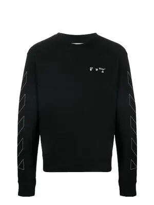 OFF-WHITE Off-White Diagonal Stripes Logo Pullover