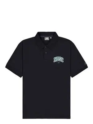 NEW BALANCE Small Nbsc Polo Shirt Asia Sizing - Black