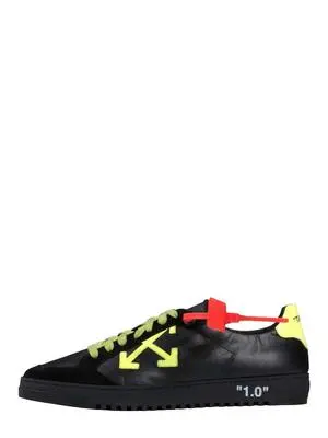 Off-White 2.0 " Fluo Yellow" Sneakers - Black