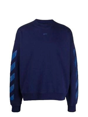 Off-White Rubber Arrow Geometry Pattern Sweatshirt - Multi-color