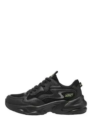 Sketchers Bobs Bamina 2 Lace-up Athletic Shoes - Black
