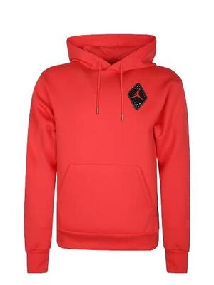 JORDAN Cotton Hoodie - Orange