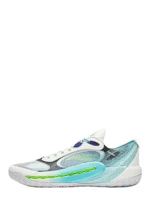 ANTA Shock Wave 6 Athletic Sneakers - White/blue