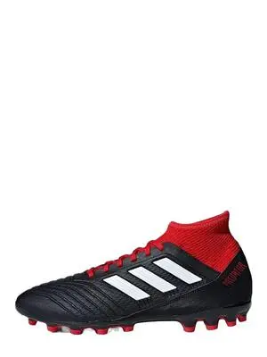 Adidas Predator 18.3 Ag Artificial Grass Soccer Cleats - Black/red