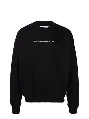 Off-White Tornado Arrow Logo Pullover - Black
