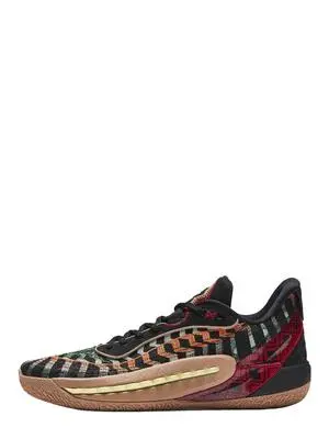ANTA ANTA Shock Wave 6 Pro "Tiger Spot" Sneakers Black/green/orange