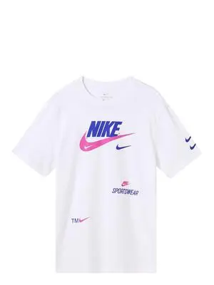 Nike Alphabet Sports Short Sleeve - White