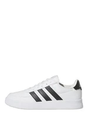 Adidas Breaknet 2.0 Low Top Sneakers - Cloud White/core Black/silver Metallic