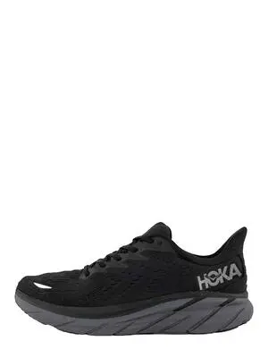Hoka One One HOKA ONE ONE Clifton 8 Wide Athletic Sneakers Black