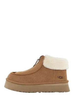 UGG Funkette Zip Up Boot - Chestnut