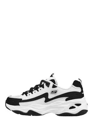 Sketchers D'lites 4.0 Athletic Sneakers - White/black