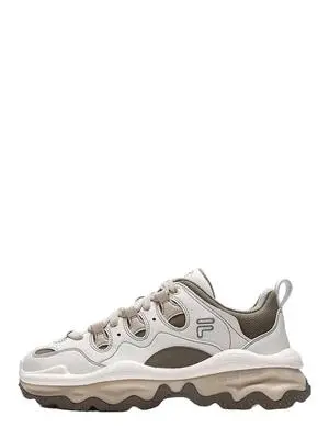 FILA FUSION Qd96 Athletic Sneakers - White/brown