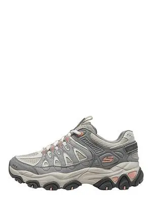 Sketchers Dlites Training Sneakers - Grey/beige/orange