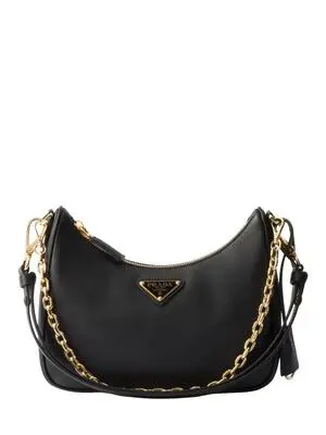 Prada Re-edition Saffiano Leather Bag - Black