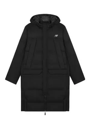 NEW BALANCE Long Down Jacket - Black