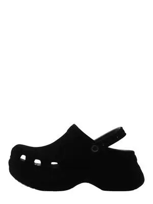 CROCS Bae Velvet Clog - Black