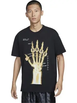 Nike Kobe T-shirt Asia Sizing 'x-ray - Black