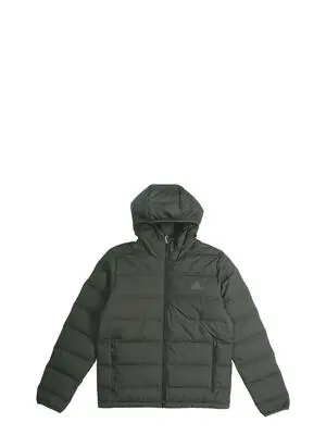 Adidas Helionic Hooded Down Jacket - Green