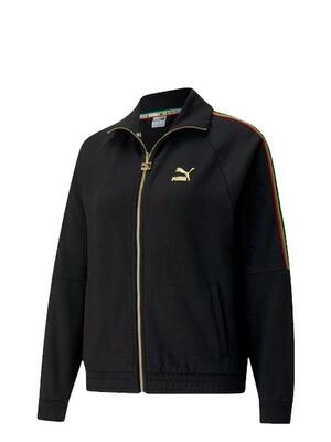 PUMA World Resonance Series Zipper Knit Track Jacket - Black