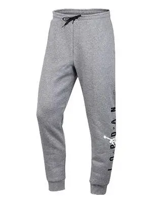 JORDAN Sweatpants And Cashmere Closure Basketball Training Casual Sports Pants - Gray