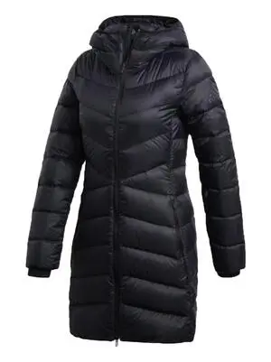 Adidas Padded Down Jacket With Hood - Black