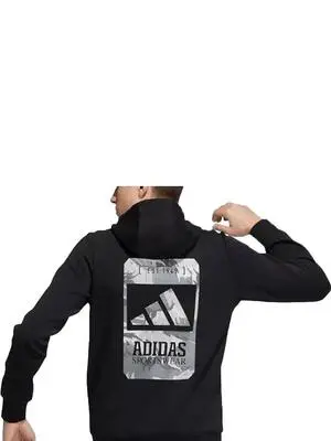 Adidas Pullover Hoodie - Black